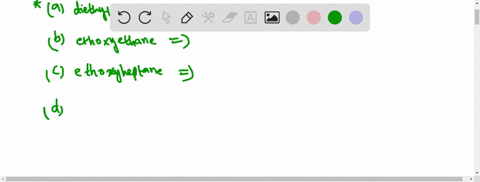 SOLVED:Draw the structures for the following compounds: (a) diethyl ...