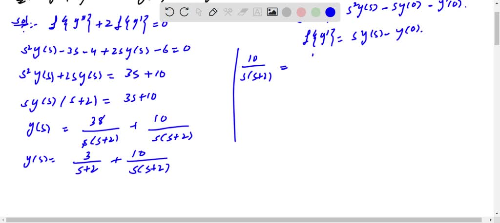 SOLVED:Use Laplace transforms to solve the given initial value problem. \mathbf{y}^{\prime ...