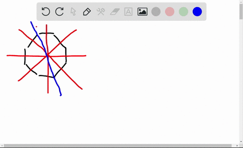 SOLVED:What is the order of rotational symmetry for the hexagon shown ...