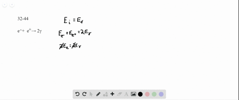 SOLVED:Conceptual Example 7 as background for this problem. An electron and its antiparticle ...