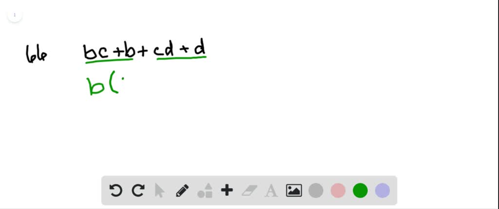 SOLVED:The following is a list of random factoring problems. Factor each expression. If an ...