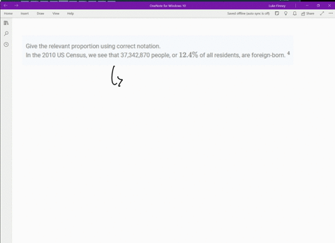SOLVED:Give the relevant proportion using correct notation. In the 2010 US Census, we see that ...