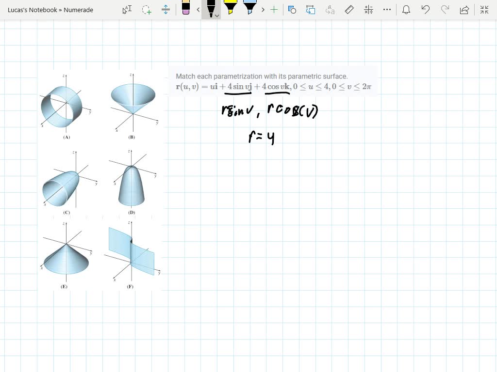 Compute The Magnitude Of The Fundamental Cross Product For The Surface Defined Parametrically 𝐑