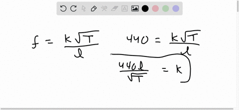 SOLVED:The frequency of vibrations of a piano string varies directly as ...