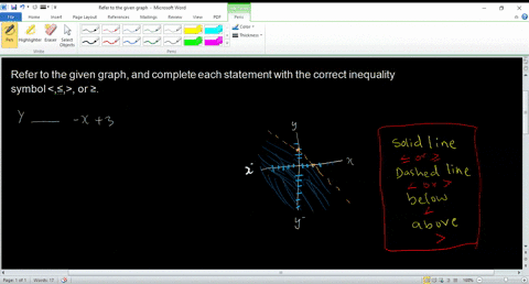 ⏩SOLVED:Refer to the given graph, and complete each statement with… | Numerade