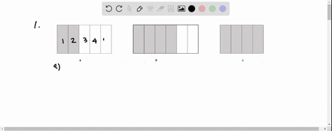 SOLVED:What fraction of each figure is shaded? If the fraction is not ...