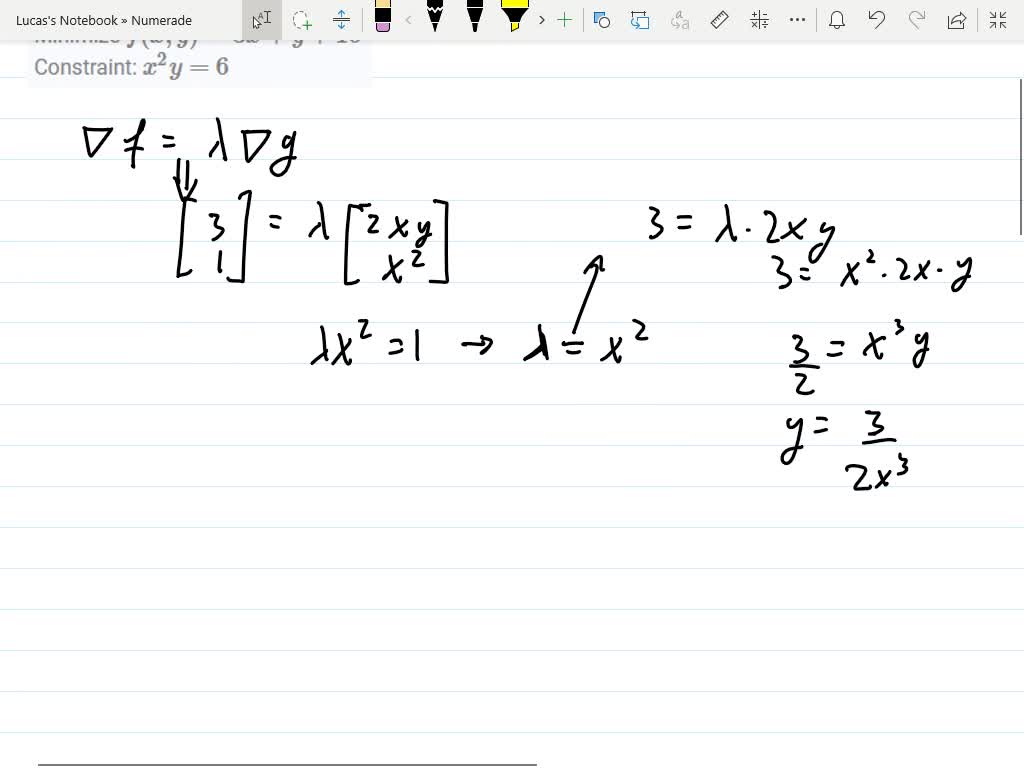 Video Solution Identify The Constraint And Level Curves Of The