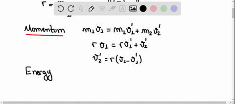 SOLVED:Two objects of unequal mass, one initially at rest, undergo a onedimensional elastic ...