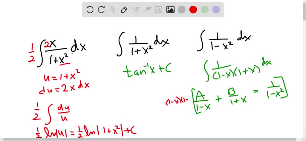 Three integrals are given that, although they look similar, may require ...