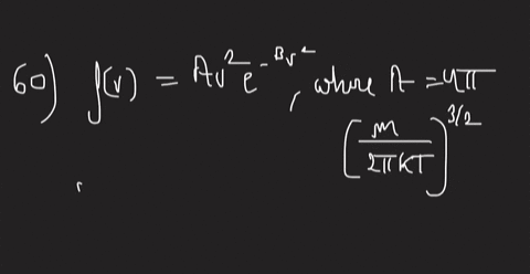 SOLVED:The speed of molecules according to kinetic theory is given by ...