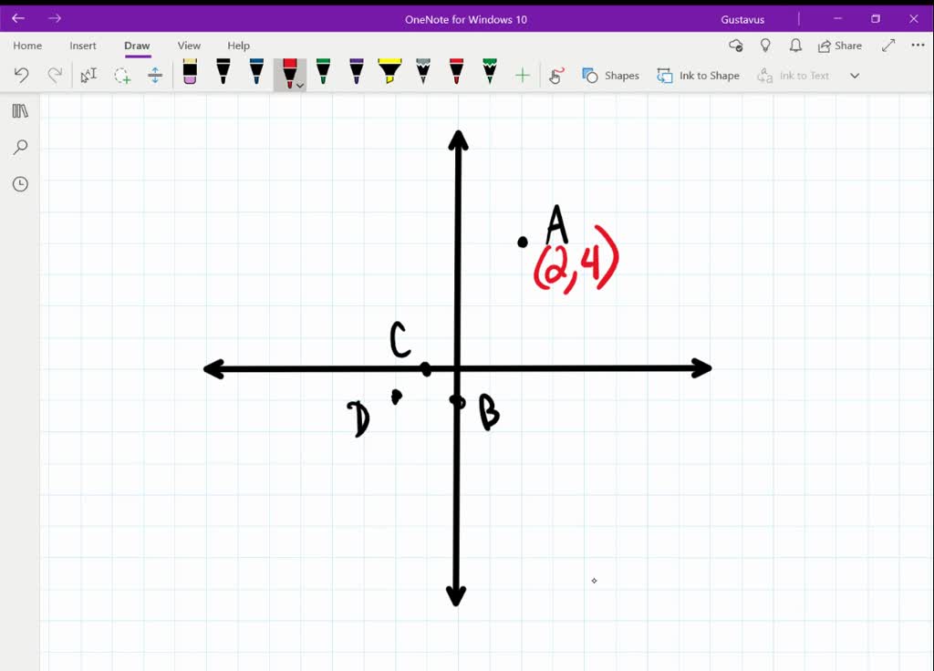 ⏩SOLVED:Write the ordered pairs that correspond to the points… | Numerade