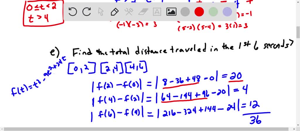 SOLVED:1-4 A particle moves according to a law of motion s=f(t), t ⩾0 ...