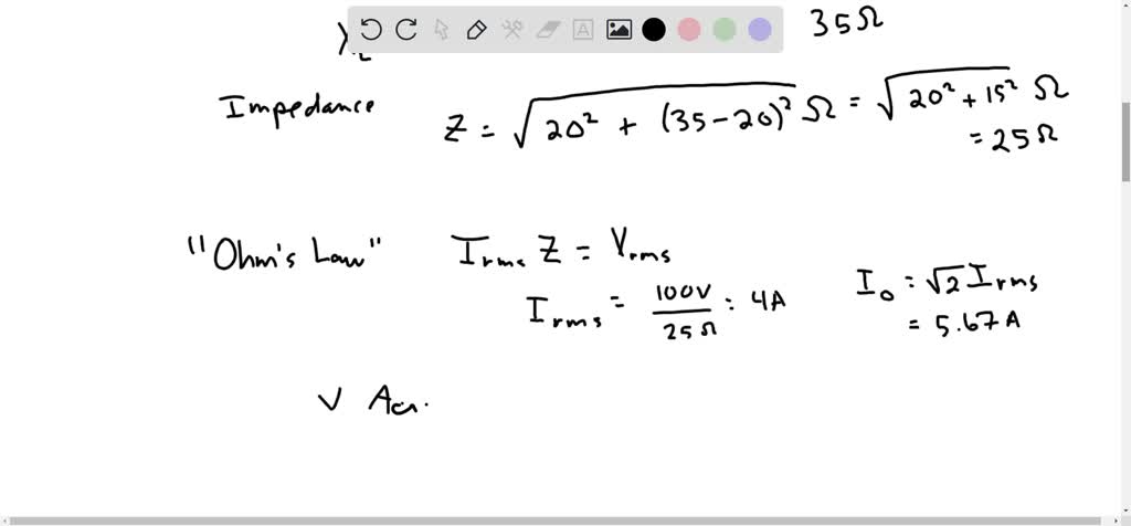 The current in a 20 mH inductor is 10 cos(10,000 r+30^∘) A Calculate (a ...
