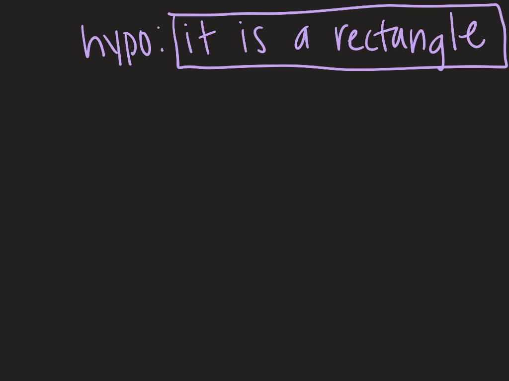 SOLVED:Identify the hypothesis and conclusion of each conditional. A figure is a parallelogram ...