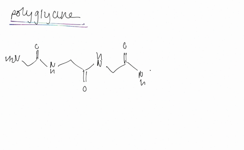 SOLVED:Synthetic polymers can be formed from single amino acids. Write ...