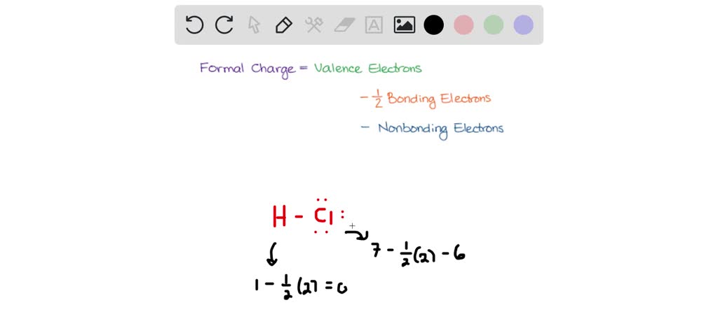 SOLVED:Calculate the partial charge on the atoms in HCl using the ...