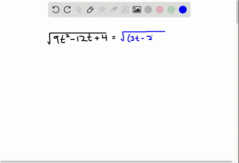 Evaluate √(49 t) where t=4.