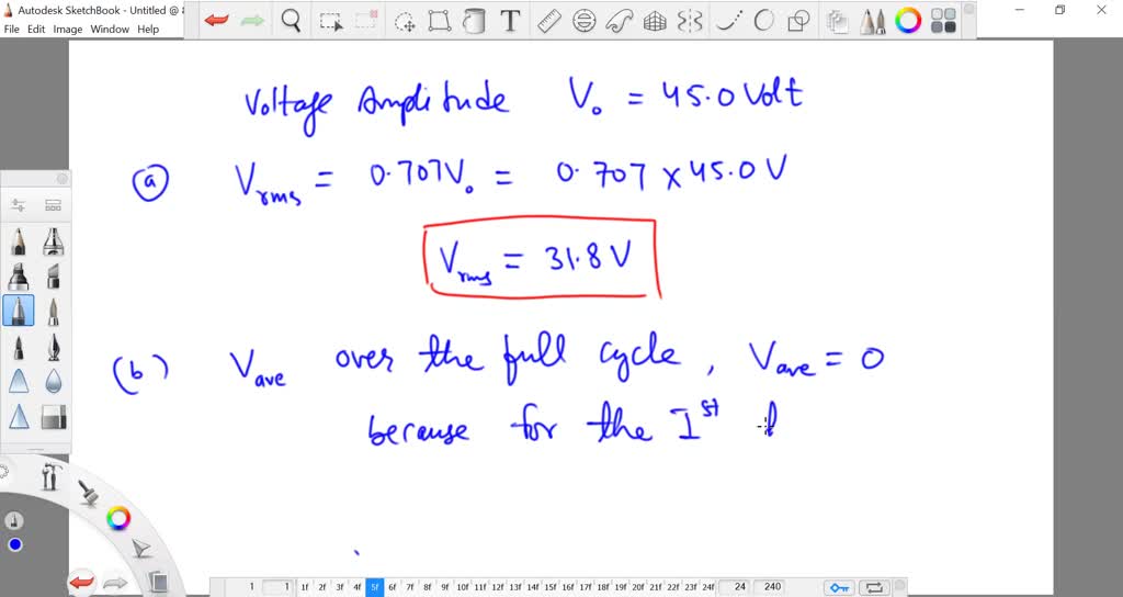 SOLVED:The voltage across the terminals of an ac power supply varies ...
