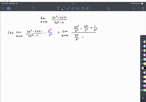 SOLVED:In Exercises 3-6, evaluate the limit (a) using techniques from Chapters 1 and 3 and (b ...