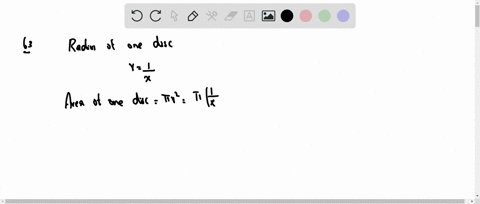 SOLVED:We know from Example 1 that the region ℛ={(x, y) | x ⩾1,0 ⩽y ⩽1 ...