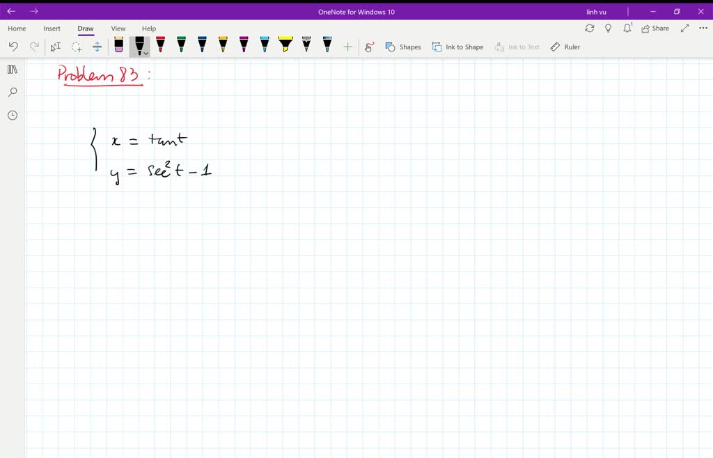 ⏩solved Eliminating The Parameter Eliminate The Parameter To Express… Numerade