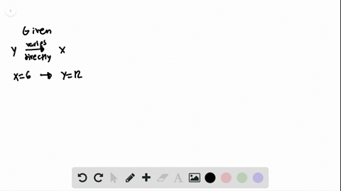 SOLVED:For the following exercises, write an equation describing the relationship of the given ...