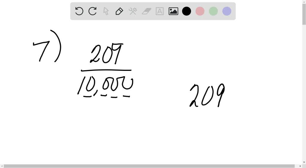 SOLVED Write Decimal Notation 2256 3059 10 000 