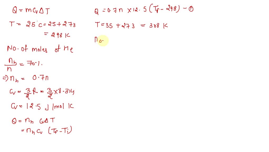 ⏩SOLVED:Heliox, a mixture of helium and oxygen, is sometimes given ...