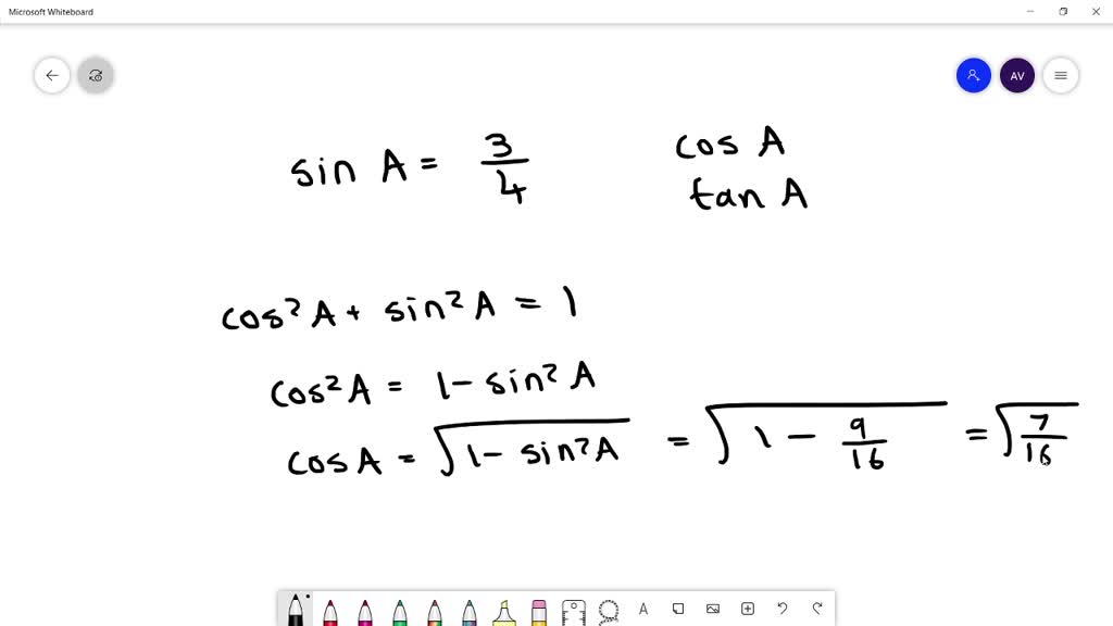 Problem 6 10 Points Compute Cos A And Cos 2A For SolvedLib