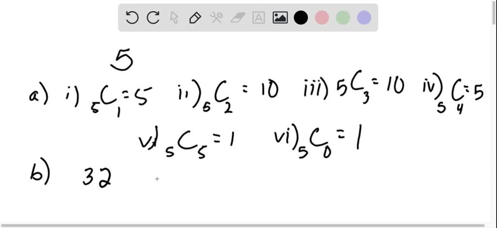 SOLVED A Set Has Five Elements Elements Can t Copy A Find The 