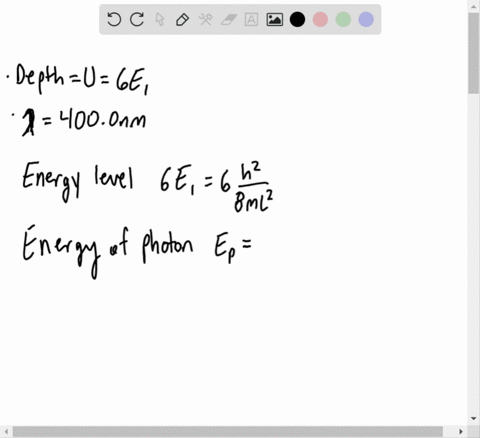 ⏩SOLVED:An electron is bound in a square well with a depth equal to… | Numerade