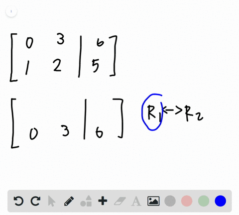 SOLVED:Fill in the blanks in the augmented matrices using the indicated ...