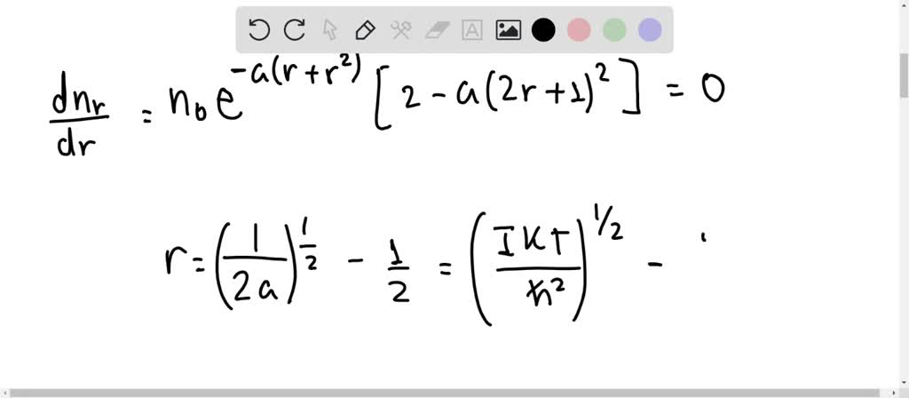 SOLVED:(a) Show that the number of molecules in any given rotational ...