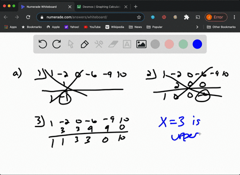 SOLVED:In Problems 31-38 (A) Use the upper and lower bound theorem to find the smallest positive ...