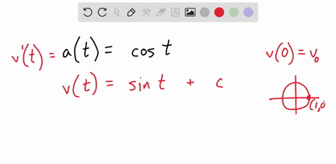 ⏩SOLVED:Find the general law of motion of an object that moves in a… | Numerade