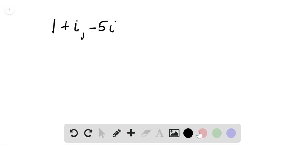 SOLVED:A polynomial equation with rational coefficients has the given ...