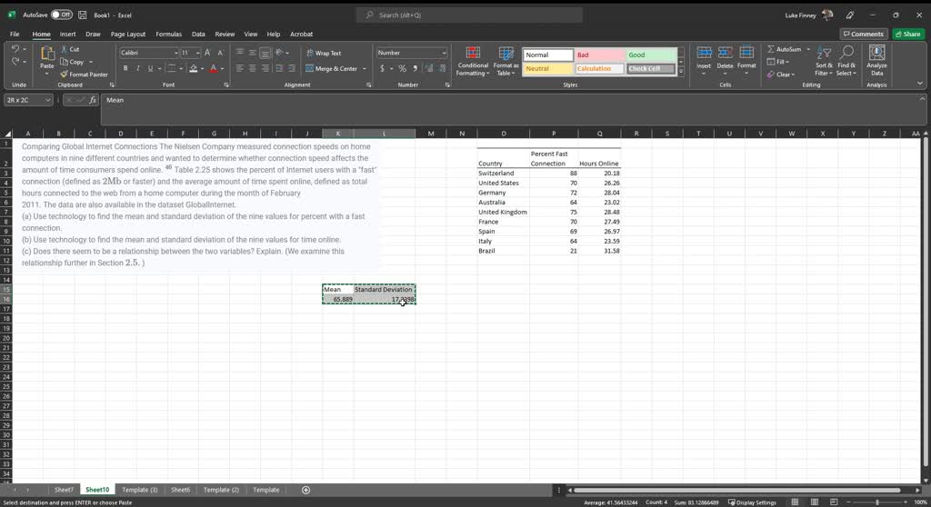 ⏩SOLVED:The download and upload speeds of a mobile data carrier is ...