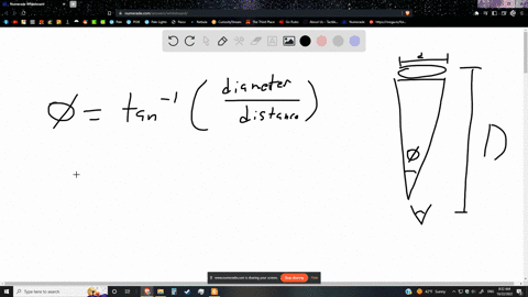 ⏩SOLVED:Estimate the angular size of a galaxy at a redshift of z=1.… | Numerade