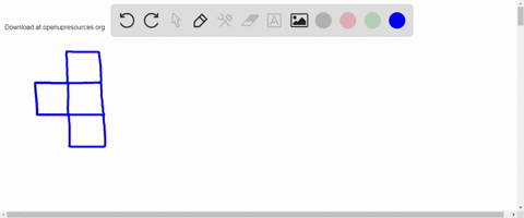 SOLVED:a. Draw a net for a cube with edge length x cm. b. What is the surface area of this cube ...