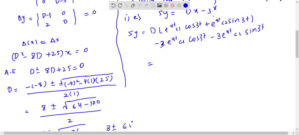 ⏩solved Find A Particular Solution Of The Indicated Linear System