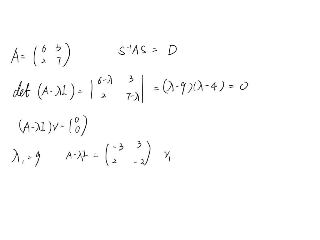SOLVED:Use the command eig to compute all the eigenvalues of the two ...