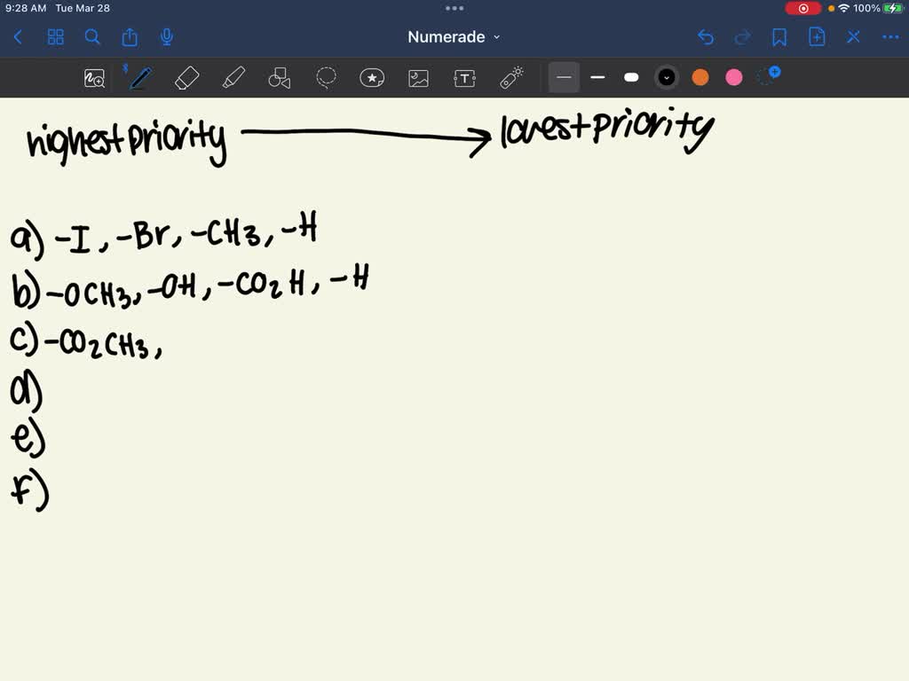 SOLVED:Rank the following sets of substituents according to the Cahn ... SOLVED:Rank the following sets of substituents according to the Cahn ...