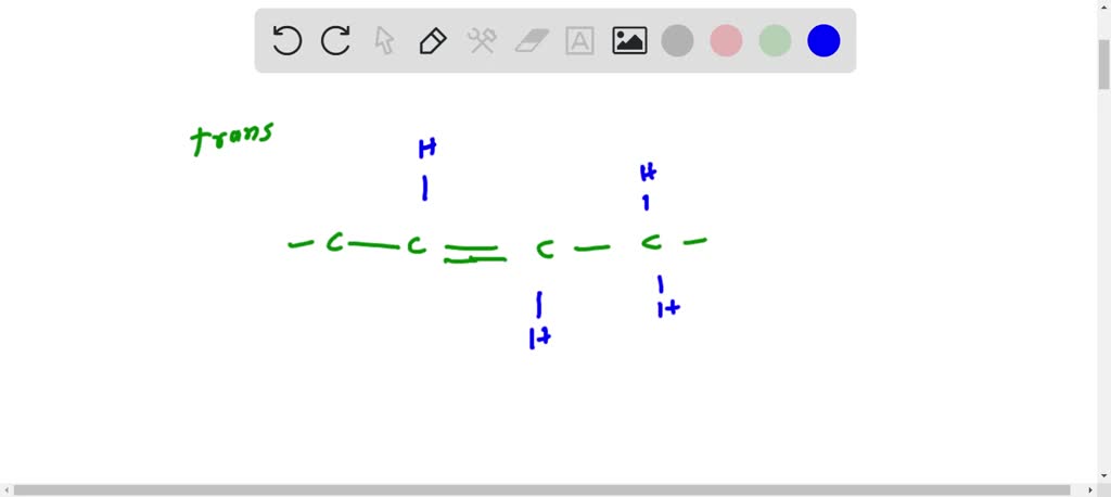 SOLVED: Sketch cis and trans structures for (a) butadiene, and (b ...