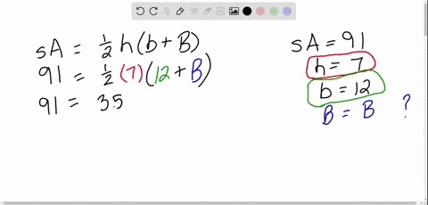 SOLVED:Evaluate the following formulas for the values given. Use the πkey on your calculator for ...