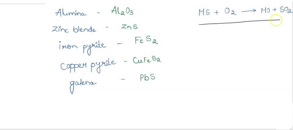 SOLVED:Some ores of zinc are carbonates. Outline one way to extract the ...