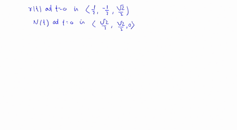 ⏩SOLVED:Using the definitions of the normal plane and rectifying ...