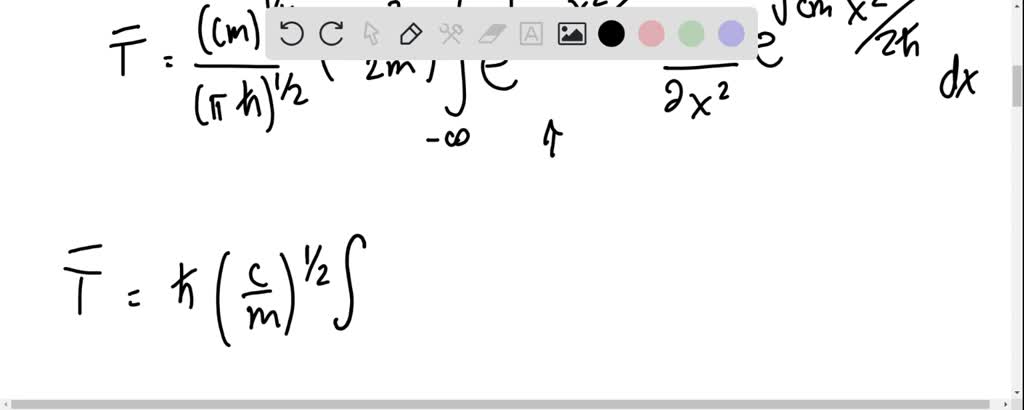 A Calculate The Expectation Values Of The Kinetic Energy And The