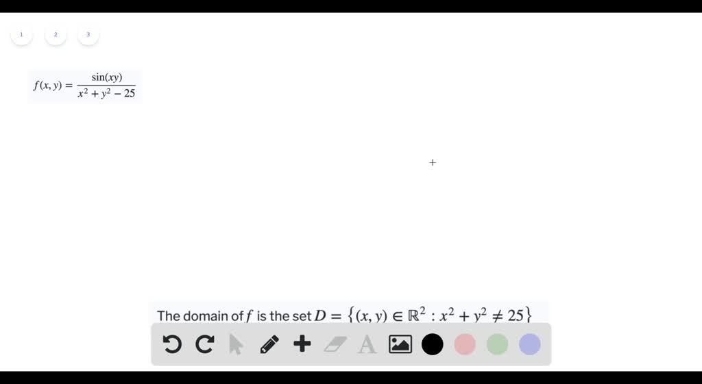 SOLVED In Exercises 5 12 Find And Sketch The Domain For Each Function