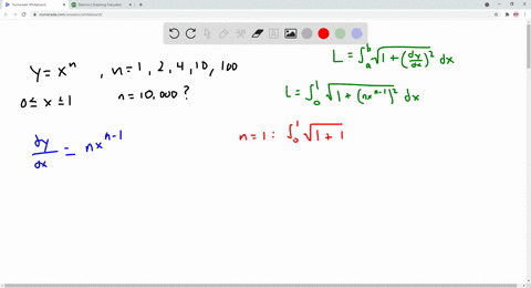 ⏩SOLVED:Using the same axes, draw the graphs of y=x^n on [0,1] for… | Numerade