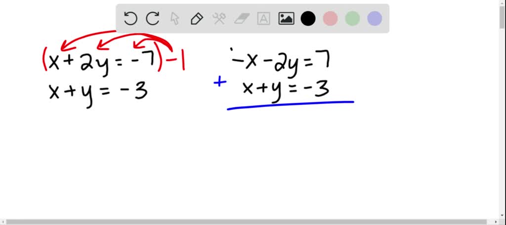SOLVED:Solve each system of equations. If the system has no solution ...